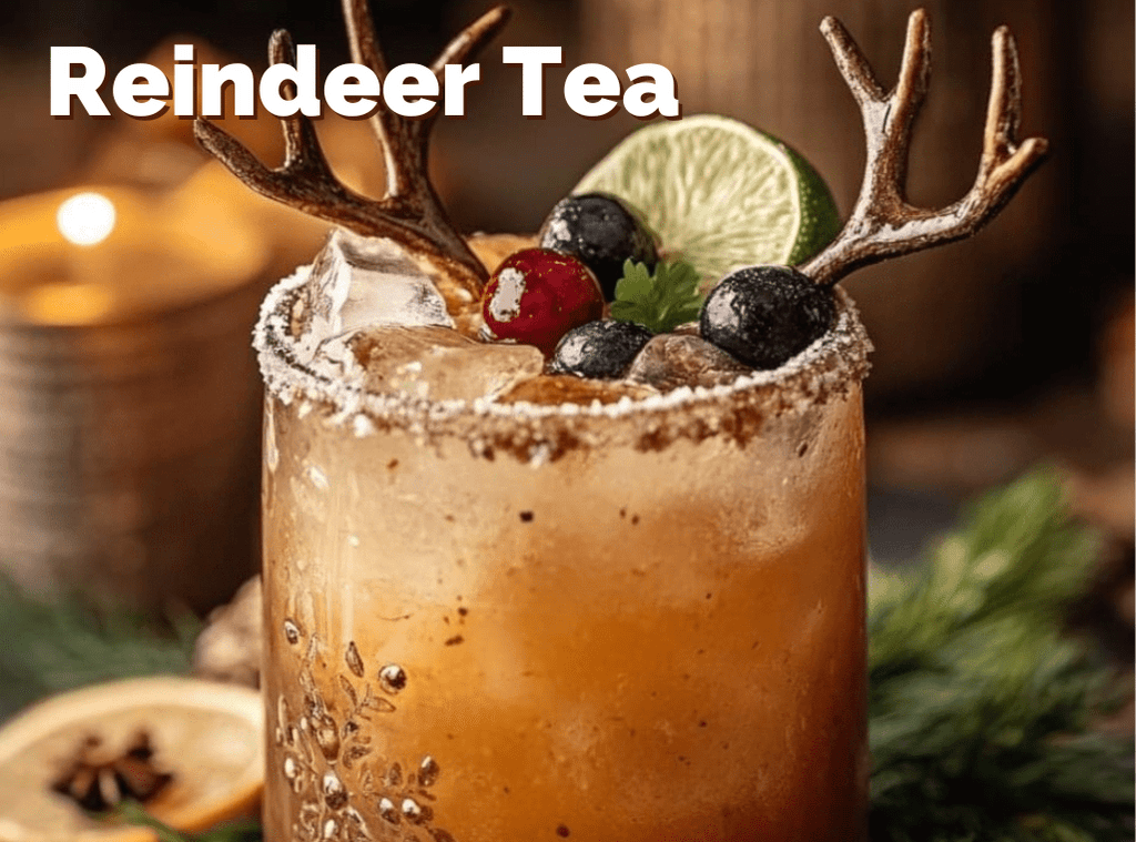 Reindeer Holiday Cocktail Recipe with Avocado Leaf Tea – Alcohol & Non ...